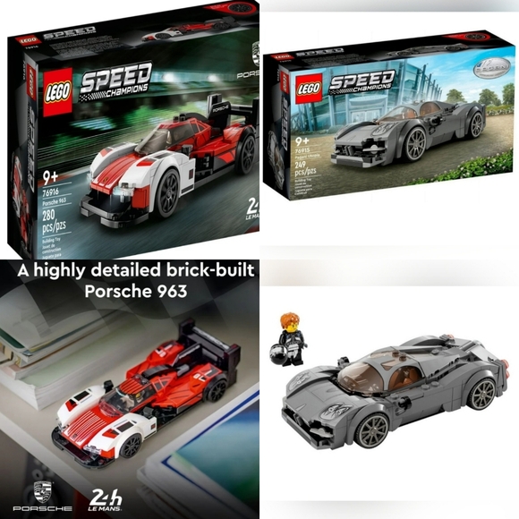 Lego | Toys | Lego Speed Champions Pagani Utopia Model Race Car Set ...